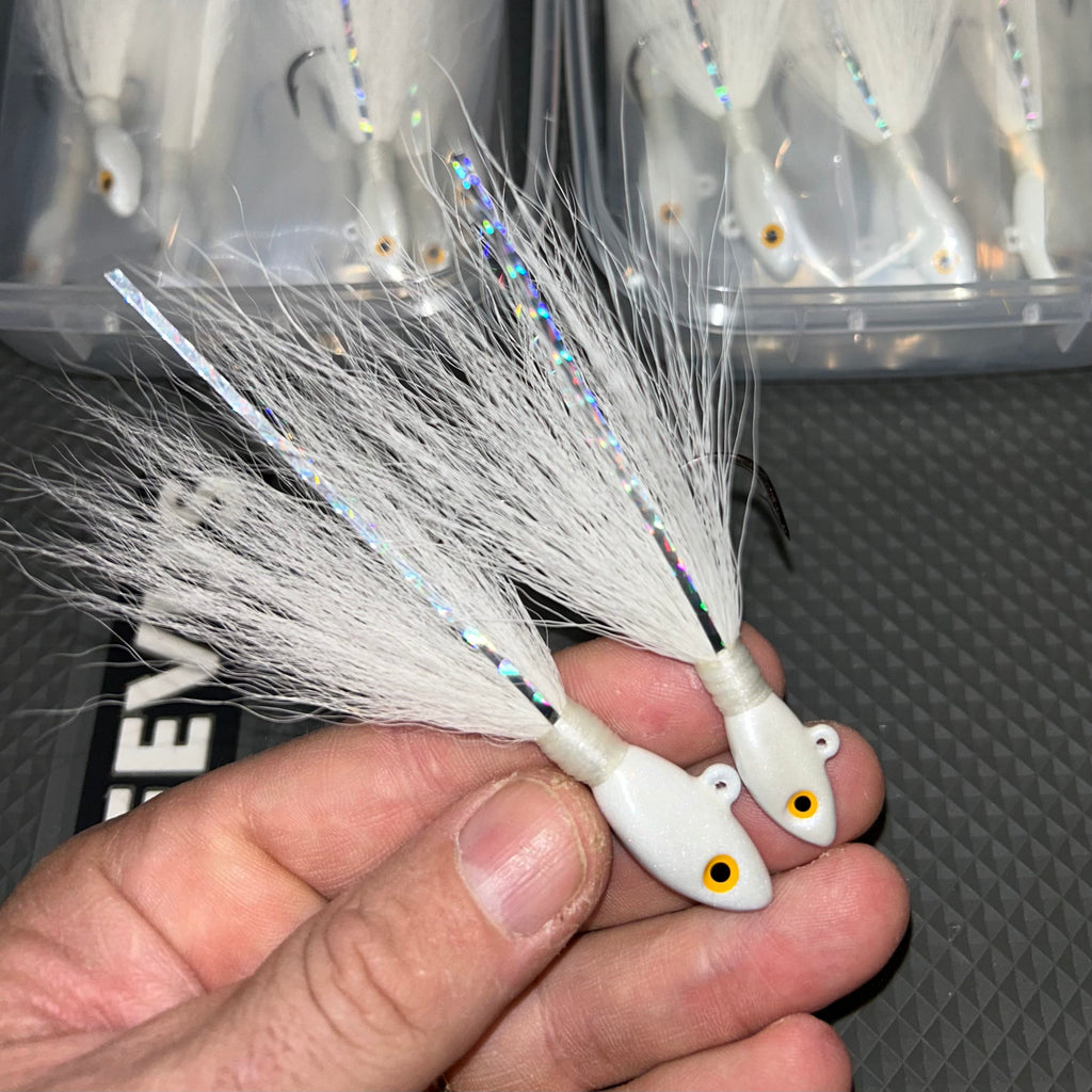 1/2oz Hard Head Premium Bucktail Jig - Big Johns Jigs – Big John's Jigs